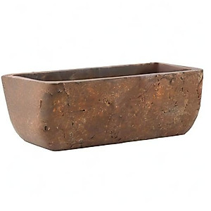 Classic Home and Garden 240001P-433 Dakota Trough, Rust, Large