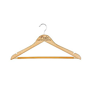 Krezy Case Personalize Wood Hanger- Wedding Hanger-Maid of Honor Hanger-Matron of Honor Hanger- Wedding Dress Hanger-engreaved Bridesmaid Hanger-Bridal Party Hanger-Wedding-Gift for Bride, Bridesmaid
