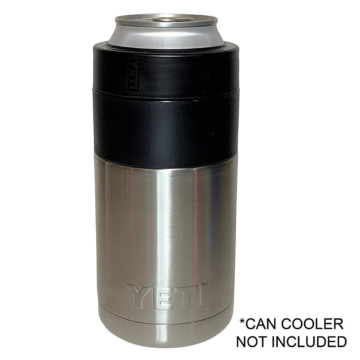 4More - 16 oz Can Adapter for The Yeti Colster - Old BLK - Perfect for 16 oz. Cans of Craft Beer! Patented! Adapter ONLY - Old BLK