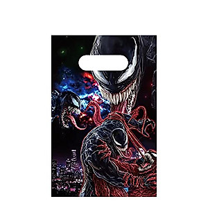 taimowei 30Pcs venom Theme birthday Party gift Bags Kids Candy Treat Bag Party Supplies,venom Birthday Party Supplies Decorations