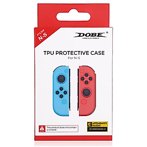 Soft Replacement Shell Case for Nintendo Switch Joy-Con, Clear TPU Protective Cover Case Compatible with NS Joy Cons Handheld Controller