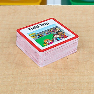 Individual Student Visual Schedule - 1 holder, 55 cards