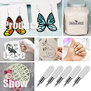 THANMAO 20 PCS Replacement Cutting Blades Compatible with Joy, Cut Vinyl Fabric Carbide Standard Blade Compatible with Joy Machine