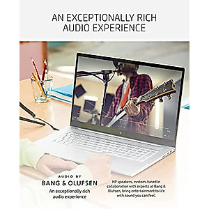 HP 17.3 Non-Touch Flagship Laptop 11th Gen Intel Core i5-1135G7 (Beats i7-1065G7) 32GB RAM, 1TB PCI-E SSD, 2TB Hard Drive, Long Battery Life, Barley8 USB DVD Accessories, Windows 10 Pro, Sliver