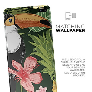 DesignSkinz Tropical Summer Forrest Protective Vinyl Decal Wrap Skin Cover Compatible with The Samsung Galaxy S20 (Screen Trim & Back Glass Skin)