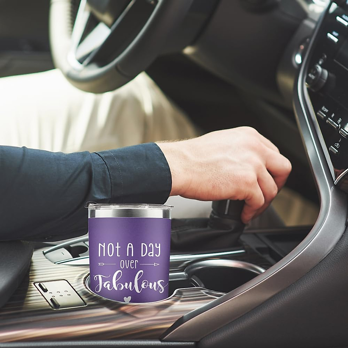 kdxpbpz Birthday Gifts for Women, Stainless Steel Tumbler 20oz, Funny Birthday Gift Ideas for Her, Mom, Wife, Daughter, Sister, Aunt - Not A Day Over Fabulous