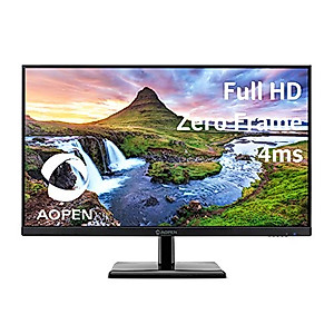 AOPEN by Acer 27CH2 bix 27" Full HD (1920 x 1080) IPS Monitor | 75Hz Refresh Rate | 4ms Response Time | 1 x