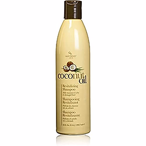 Hair Chemist Coconut Revitalizing Shampoo, 10 Ounce - Treats Dry Hair, Moisturizes and Strengthens for Healthier and Shinier Hair, Ideal for Damaged Hair