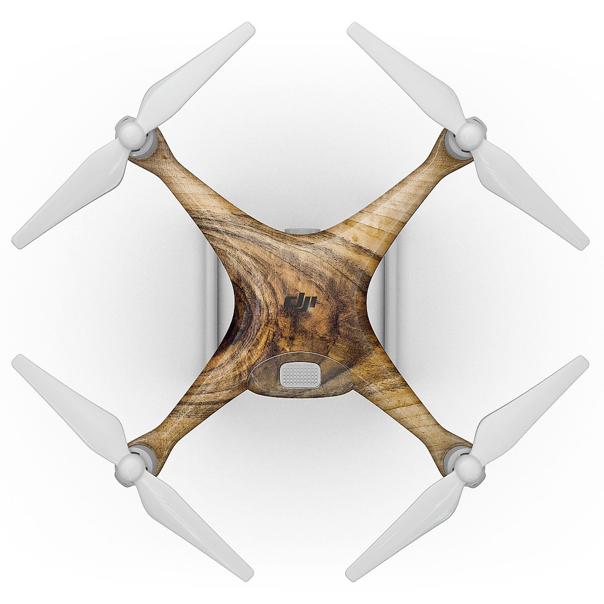 Design Skinz Design Skinz Light Knotted Woodgrain Full-Body Wrap Decal Skin-Kit Compatible with The Drone DJI Inspire 2