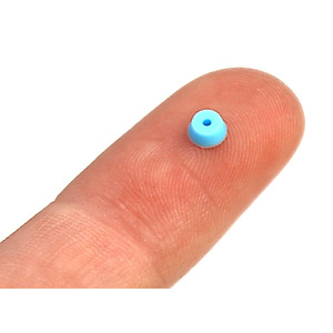 Teak Tuning Bubble Bushings Pro Duro Series in Light Blue - Extra Loose (51A) - Custom Molded Fingerboard Tuning