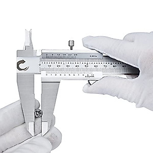 Clockwise Tools Vernier Caliper, DVLR-1205D 0-12 Inch/300 mm, Inch/Metric Conversion, Stainless Steel
