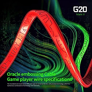 XuanGui G20 Wired Earbuds with Microphone, in-Ear Headphones Stereo Bass,Noise Isolating Ear Buds, 3.5mm Memory Foam Headset, Compatible with iPhone/Android/Computer/Laptops…