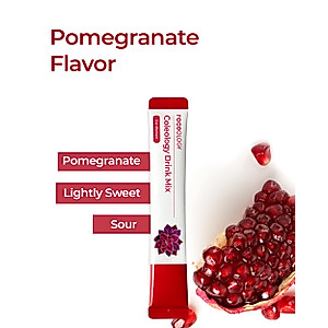 FOODOLOGY Coleology Drink Mix (Pack of 1, 15 Days) - Health Management Water Drink Mix, Pomegranate Flavor. Natural Ingredients.