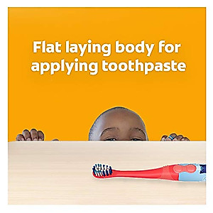 Colgate Kids Battery Powered Toothbrush, PJ Masks, Extra Soft Bristles, 1 Pack, Characters May Vary