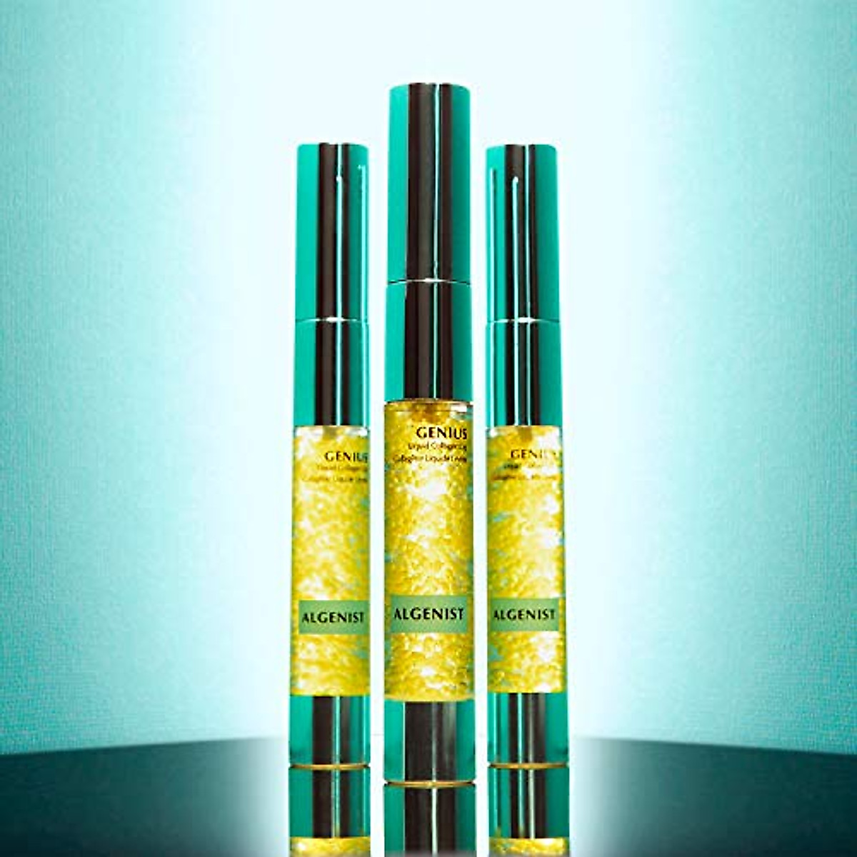 Algenist GENIUS Liquid Collagen Lip - Active Vegan Collagen Lip Treatment for Visibly Smoother Lips - Non-Comedogenic & Hypoallergenic Skincare (10ml / 0.3oz)