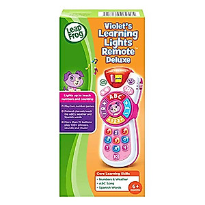 LeapFrog Violet's Learning Lights Remote Deluxe , Pink