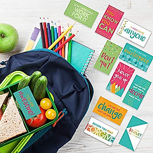 Outus 90 Pieces Motivational Cards Inspirational Cards Positive Cards Kindness Cards Encouragement Cards Motivational Quote Cards Appreciation Mini Note Cards in Business Card Size and Blank Back