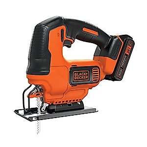 BLACK+DECKER 20V MAX* POWERCONNECT Cordless Jig Saw (BDCJS20C)