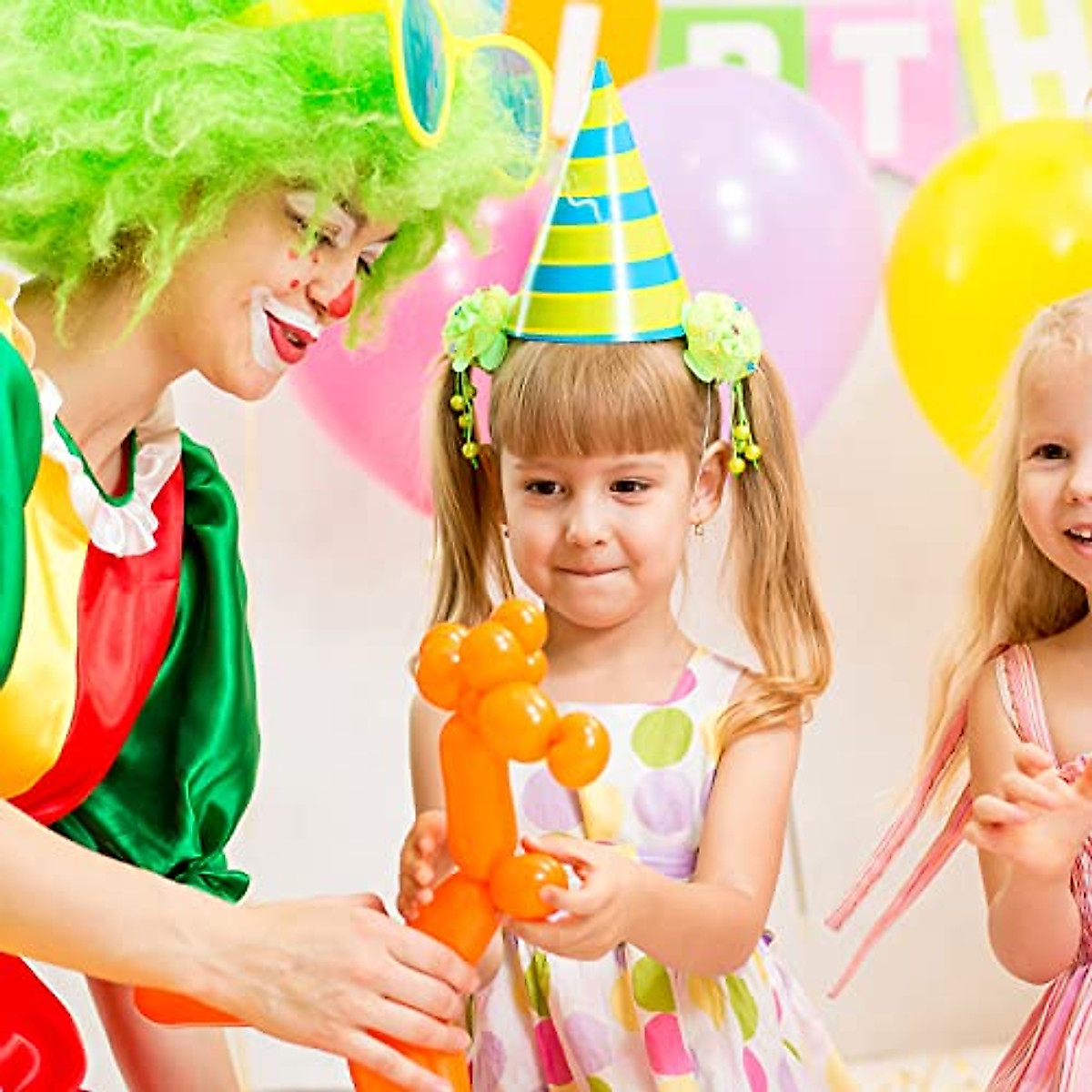 RUBFAC 260 Balloons, 450pcs Colorful Long Balloons with Pump, Premium Twisting Balloons Animals Magic Balloons for Birthday Wedding Party Supply