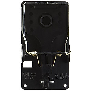 Kness SNAPERATTRAP6PK Big E 6 Pack Rat snap Traps, Black