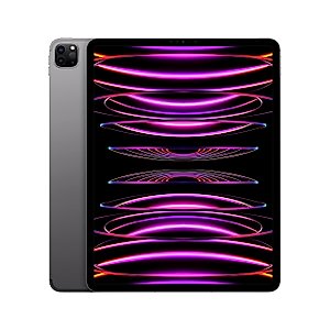 2022 Apple iPad Pro (12.9-inch, Wi-Fi + Cellular, 512GB) - Space Gray (Renewed)