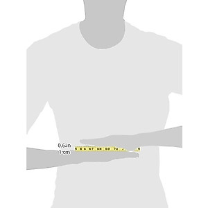 Klein Tools 910-6 Folding Ruler 6-Foot, Durable Fiberglass, Inside Reading