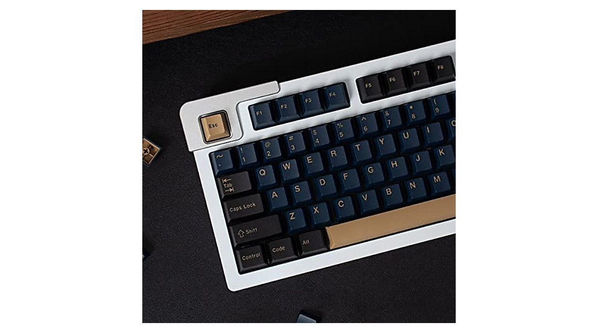 Blue Samurai Keycaps for Mechanical Keyboards
