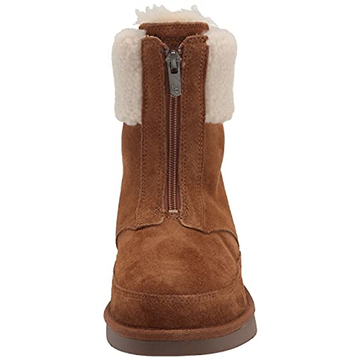 Koolaburra by UGG Unisex-Child K Lytta Short Boot, Chestnut, 4 Big Kid