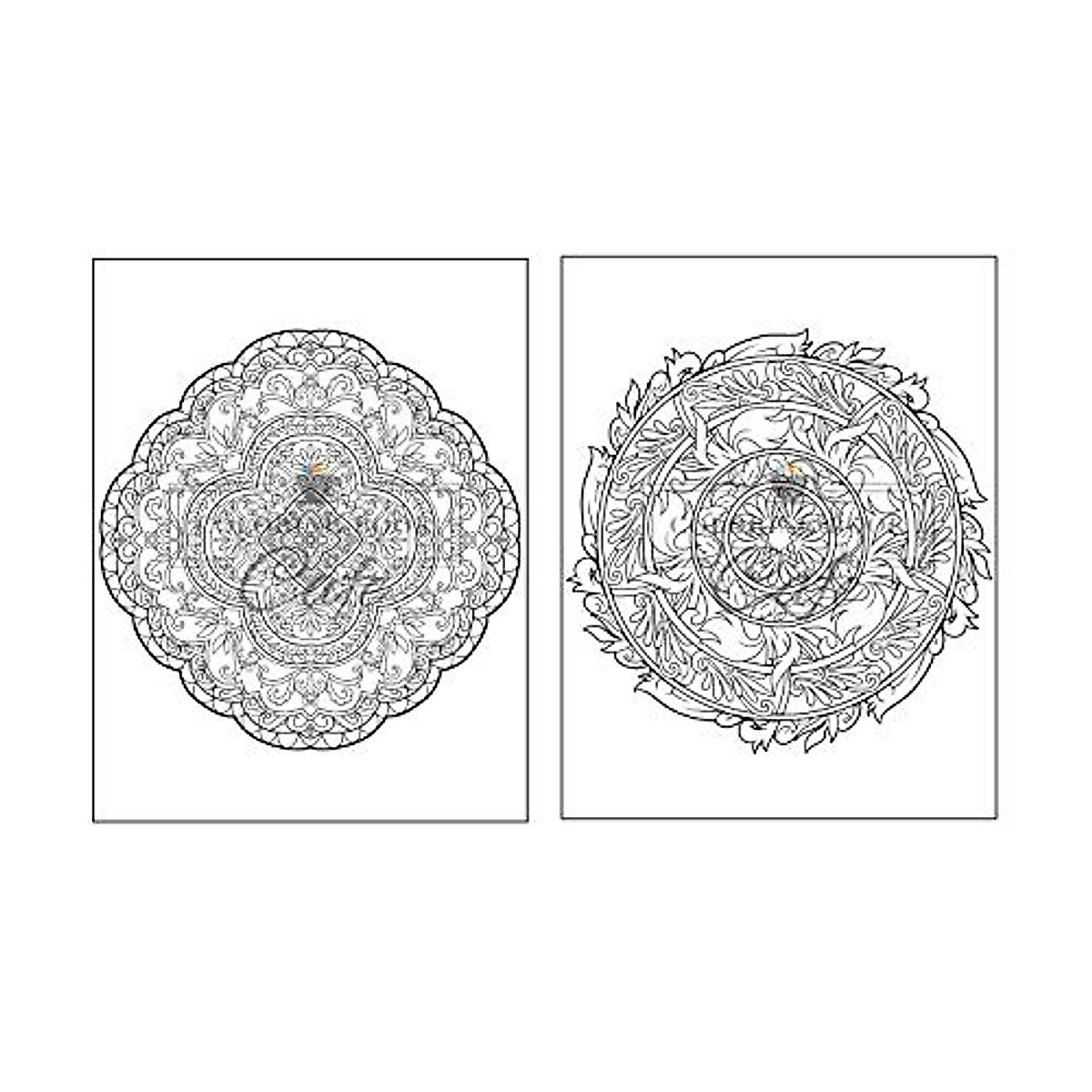 125 Mandalas: An Adult Coloring Book Featuring 125 of the World’s Most Beautiful Mandalas for Stress Relief and Relaxation (Mandala Coloring Books)