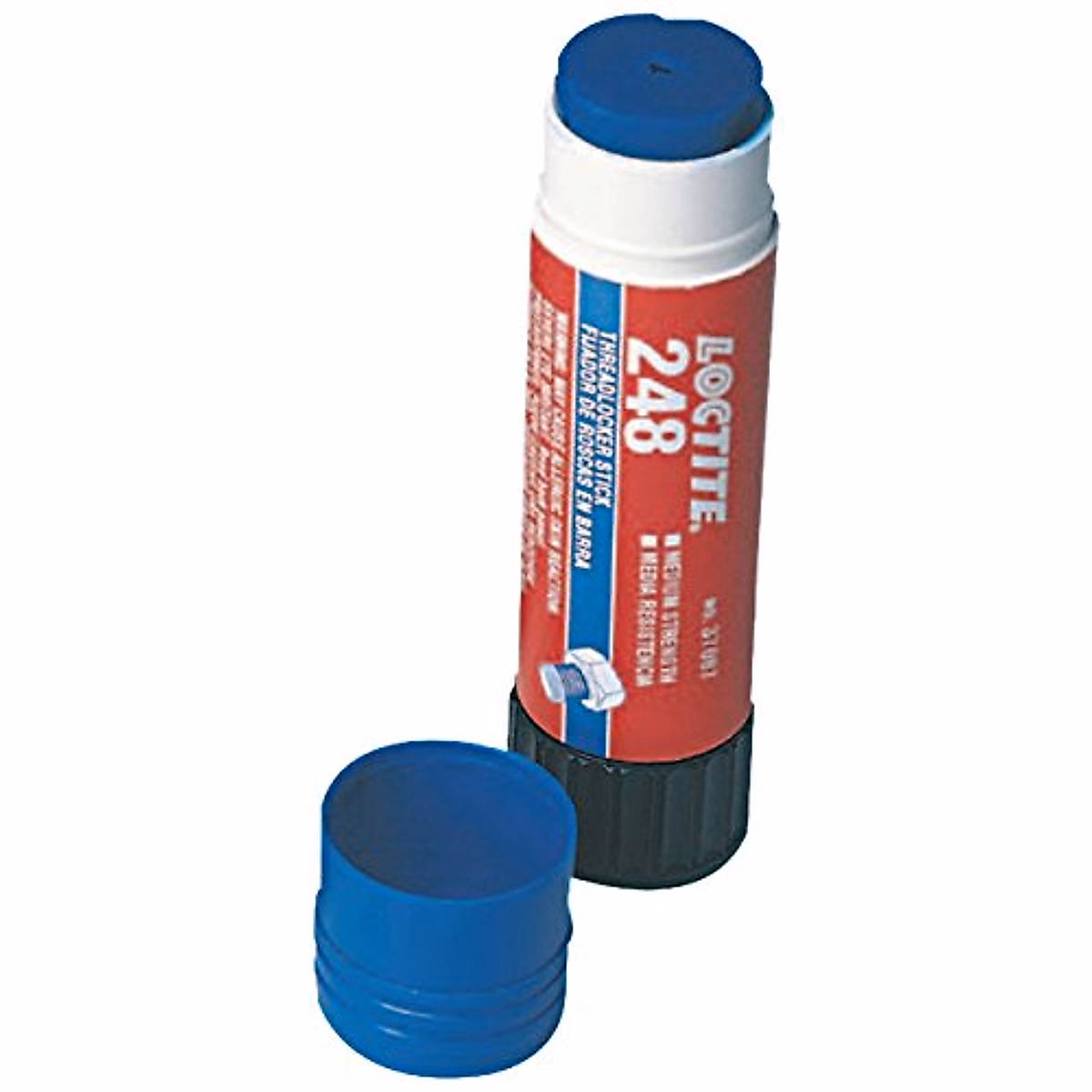 Loctite 826034 442 Blue Quickstix 248 High Strength Threadlockers, 9 g, 3/4" Thread, 0.317 fl. oz.