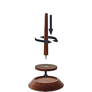 BarvA Yarn Holder Knitting Crochet Spindle with Advanced Metal Twirling Mechanism