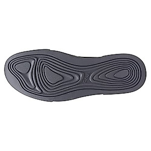 Clarks Gereld Lace Sneaker, Black Leather, 9 Medium