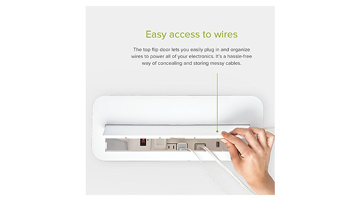 UT Wire Extra Large Cable Organizer for Tidy Spaces