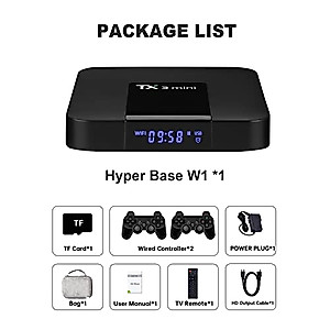 Retro Game Console with Built in 49,159 Classic Games, Emulator Console Plug and Play Video Games for TV, 110000+ Free Game Resources, Video Game Console Compatible with MAME/Atari/PSP etc, 4K HD