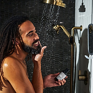 MANSCAPED® UltraPremium Beard Shampoo, Hydrating Cleanser with Eucalyptus, Rosemary, Lavender Essential Oils, Moisturizing Beard Wash for Hair and Skin (4 oz)