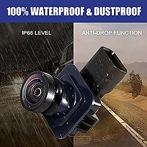 AUTOBABA Backup Camera Safety Rear View Park Assist Back Up Camera Compatible with 2014 2015 2016 Ford Escape Replace Number OE# EJ5Z-19G490-A EJ5Z19G490A GJ5T19G490AD GJ5T-19G490-AB 590-419