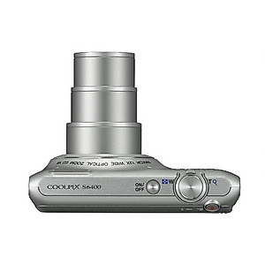 Nikon COOLPIX S6400 16 MP Digital Camera with 12x Optical Zoom and 3-inch LCD (Silver) (OLD MODEL)