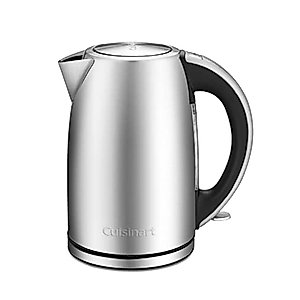 Cuisinart JK-17P1 Cordless-Electric-Kettle, 1.7-Liter, Stainless Steel