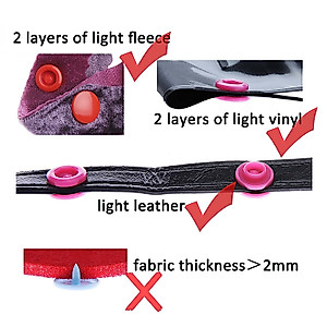 Original KAM Snaps Starter Fasteners Kit -360pcs KAMsnaps Size 20 + Snap Pliers for Crafts Clothing