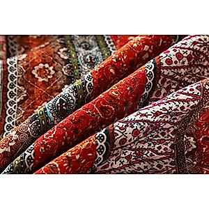 NEWLAKE Cotton 3-Piece Patchwork Bedspread Quilt Sets and Quilt Throw Blanket Bundle