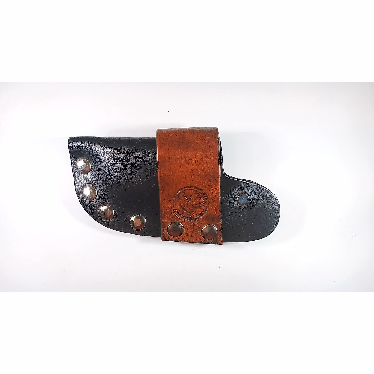 Buck 110 Quick-Draw Knife Sheath - Black/Brown Belt Loop