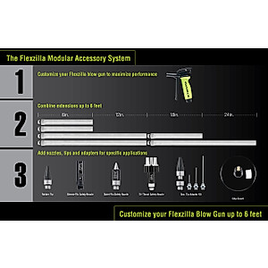 Flexzilla Blow Gun Extension, 12" - AG1012FZ