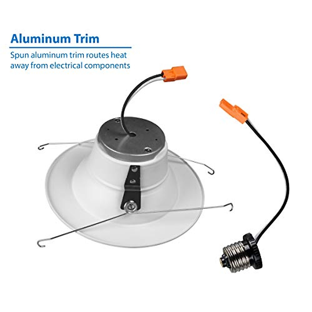 NICOR Lighting DLR565121203KWH LED Downlights, 1 Count (Pack of 1), White