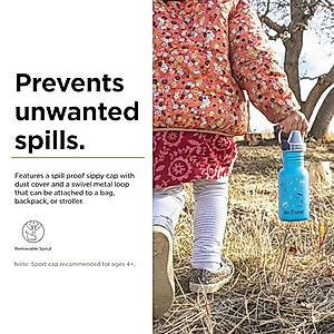 Klean Kanteen Kid Classic Narrow 12oz (w/Sippy Cap) Gators