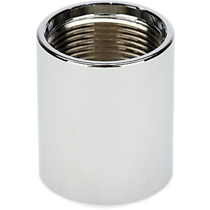 AtlasIED AD-5B 5/8 inch Female Threaded Coupling Adapter - Chrome (2-pack) Bundle