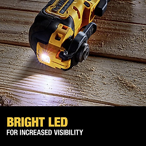 DEWALT XTREME 12V MAX Brushless Cordless Oscillating Tool Kit (DCS353G1) , Yellow