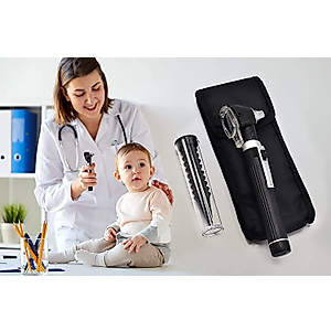 OdontoMed2011 LED Pocket Mini Otoscope Set Orange Color ODM