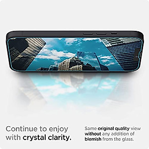Spigen Tempered Glass Screen Protector [GlasTR EZ FIT] designed for iPhone 13 Mini - Sensor Protection / 2 Pack