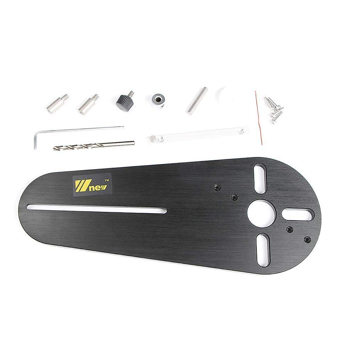 BTMIEY Circle Cutting Jig,Circle Cutting Jig for Electric Hand Trimmer Wood Router Woodworking (A)