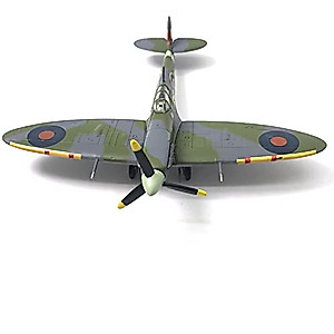 RCESSD Copy Airplane Model 1/72 for Spitfire Scale Die-cast Metal Finished Military Aircraft Model Display Decoration Collection